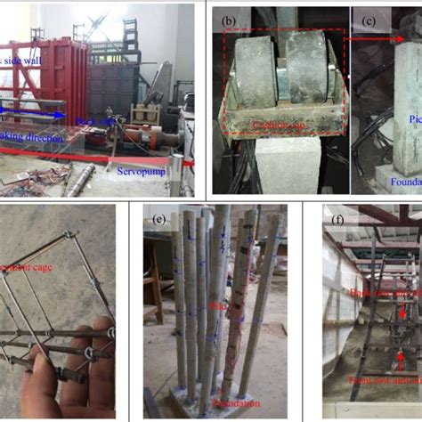 Pdf Large Scale Shaking Table Model Test On Seismic Performance Of Bridge Pile Foundation