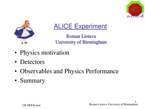 Ppt Alice Experiment Powerpoint Presentation Free Download Id 9073060