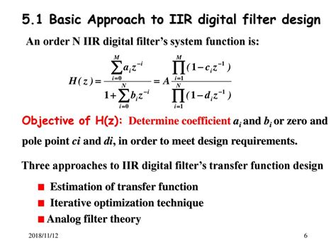 infinite impulse response filter ppt download
