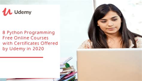 8 Python Programming Free Online Courses With Certificates Offered By Udemy For Limited Time