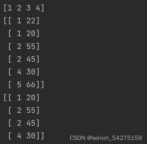 Python 列表读取 np读取列表 CSDN博客
