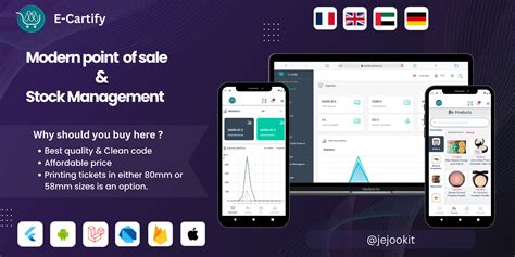 E Cartify Flutter Modern Point Of Sale Laravel By Jejookit Codester