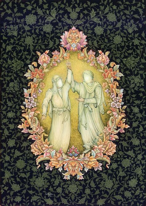 نقاشی من کنت مولاه فهذا علی مولاه