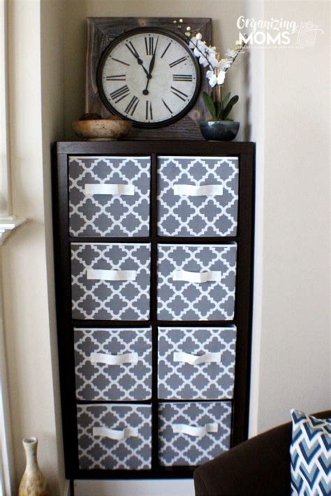 Simple Ways To Organize It All With Fabric Storage Cubes Organizing Moms