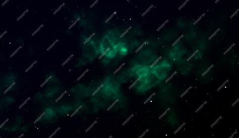 Premium Vector Space Background Fantastic Outer View With Realistic Bright Stars And Cluster