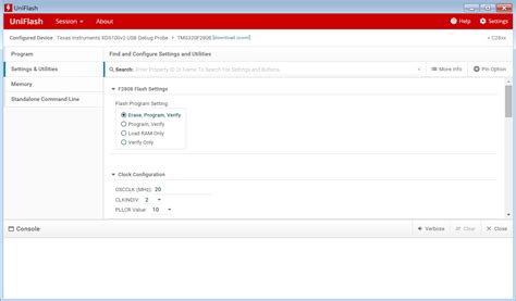 有關ccs燒錄問題與uniflash問題 C2000™︎ 微控制器论坛 C2000 微控制器 E2e™ 设计支持