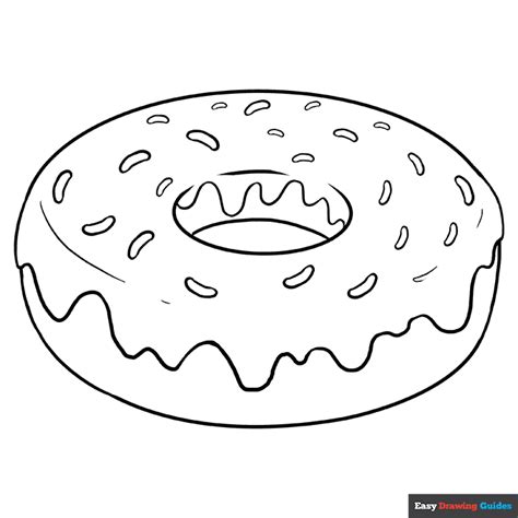 Free Printable Donut Coloring Pages [2025]