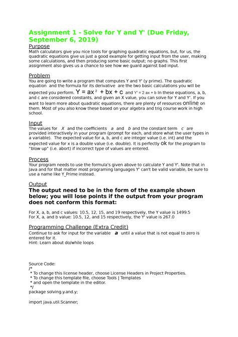 Assignement 1 Assignment With Problem Statement And Source Code