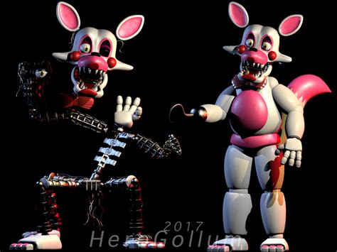 Mangle Funtime Foxy By Herogollum On Deviantart