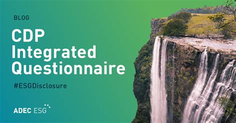 Cdps 2024 Integrated Questionnaire Explained Adec Esg