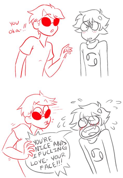 Davekat Homestuck Homestuck Cute Davekat