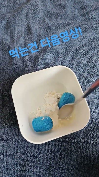 신청 블루베리 스무디와 블루베리 모찌입니다 먹는건 다음영상에서확인해주세요 인형 인형계 음원출처 도토리식당 Youtube