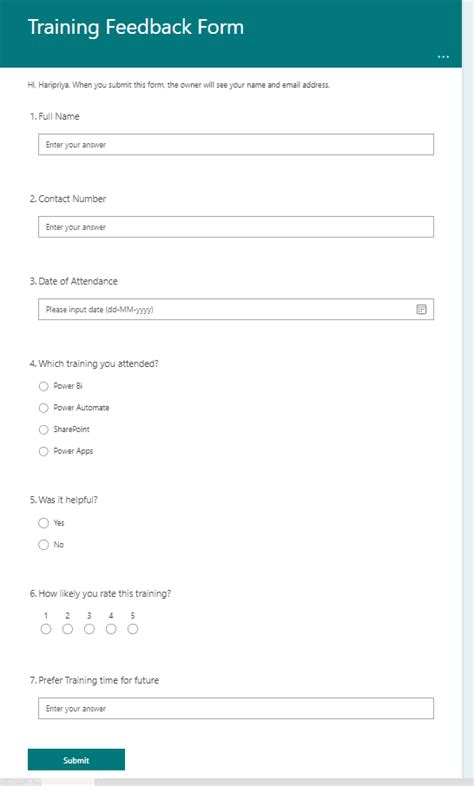Power Automate Send Email Based On Form Response Enjoysharepoint