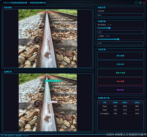 基于深度学习yolov11的铁轨轨道缺陷检测系统（yolov11yolo数据集ui界面登录注册界面python项目源码模型） Csdn博客