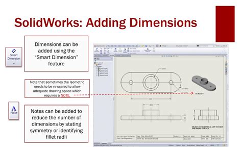 Ppt Extracting Drawings Dimensioning With Solidworks Powerpoint
