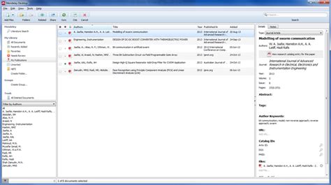 Mendeley Desktop For Citation Download Scientific Diagram