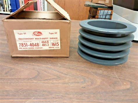 4b4 4 4b4 6 4b5 0 4b5 2 V Belt Pulley Sheaves For 1615 Hubs Ebay