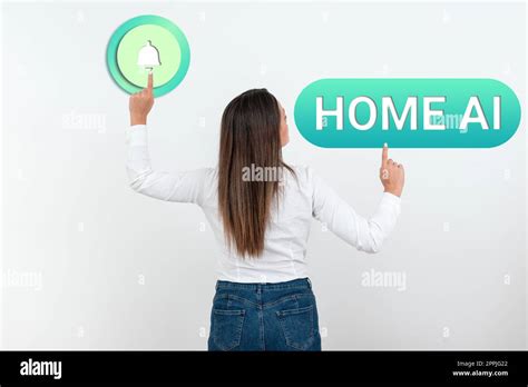 Text Caption Presenting Home Ai Word Written On Home Solution That Enables Automating The Bulk