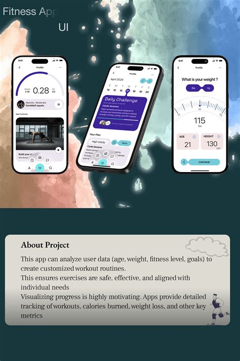 Fitness App 2 Images Behance