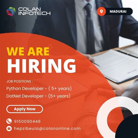 Colan Infotech Pvt Ltd Madurai On Linkedin Maduraitechjobs