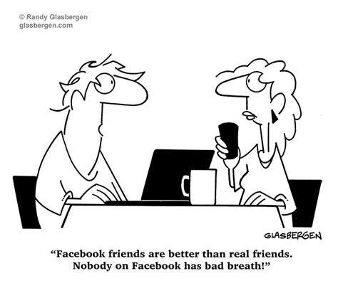 Facebook Cartoons Cartoons About Facebook Randy Glasbergen