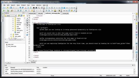 Codeigniter Tutorials Basic Website Getting Started Part 18 Youtube