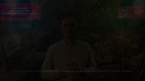 First Point Group On Linkedin Oss Bss Architect