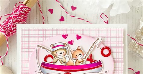 Nicky Noo Cards Hello Bluebird Stamps Valentines Challenge