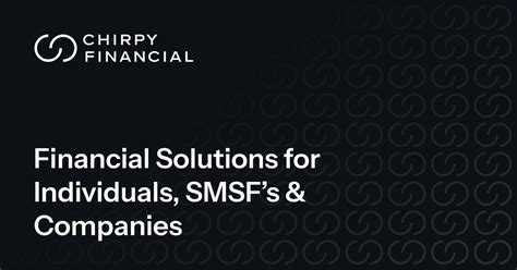 Community Chirpy Financial