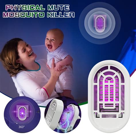 Using Unique Purple Light Trap Technology And Sensors Electronic Fly Mosquito Repellent