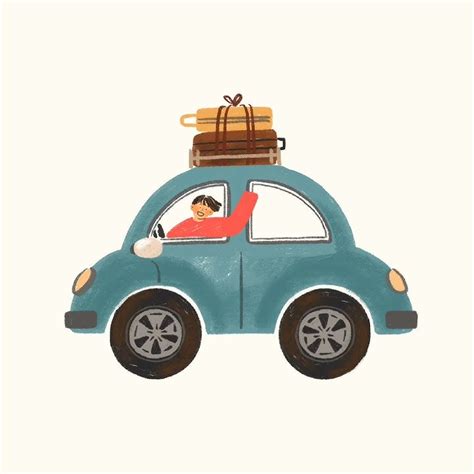 댕댕이와 떠나는 여행 일러스트 스피드 드로잉 Ipad Procreate Youtube