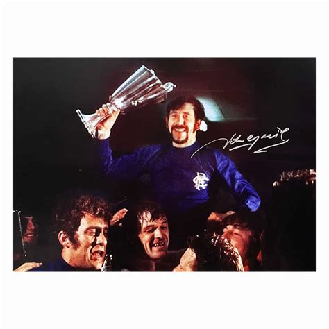 John Greig Signed Photo All Star Signings