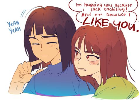 Frisk Chara Undertale Tsundere Undertale Asslizzass