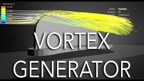 How Do Vortex Generators Work Aerodynamics Design Vortex Airfoil Design