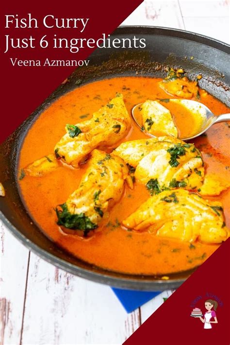 Fish Curry 6 Ingredients Easiest Fish Curry Recipe Fish Curry