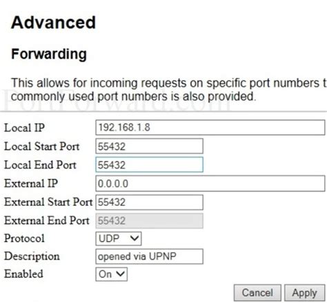 Sagemcom Fast 3686 Router Port Forwarding Guide