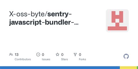 GitHub X Oss Byte Sentry Javascript Bundler Plugins