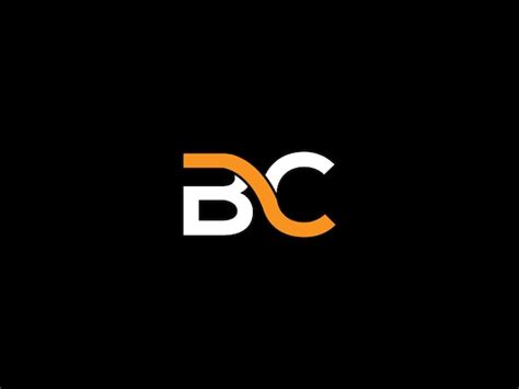 Diseño De Logotipo Bc Vector Premium