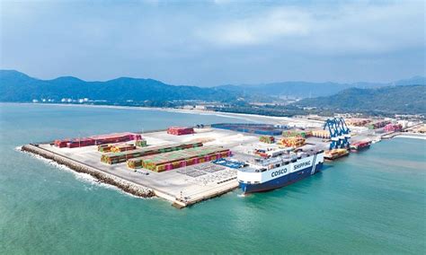 深汕小漠国际物流港鸟瞰