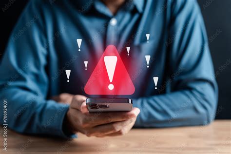 System Warning Error Popup And Maintenance Showing Cyber Attack On Online Network Error System