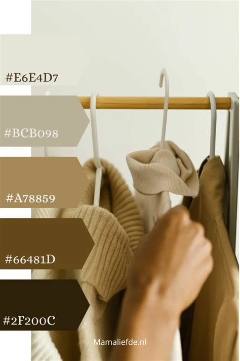 Beige Kleurenpalet Kleding And Interieur Mamaliefdenl