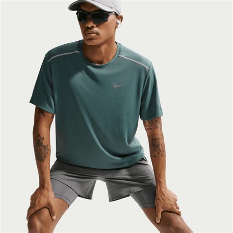 Nike Miler Ανδρικό T Shirt Πράσινο If2082 382