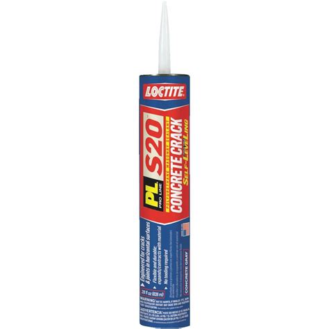 Loctite Pl Self Leveling Sealant 28 Oz Limestone Gray Concrete Sealant Maschkas Building Center