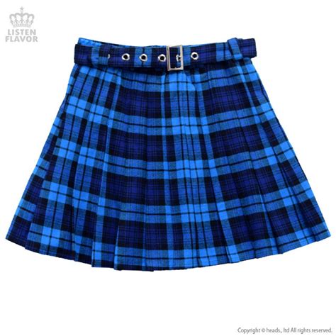 Listen Flavor Pleated Skirt W Belt Tokyo Otaku Mode Tom