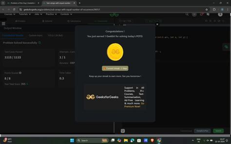 Shaily Modi On Linkedin Geekstreak2024 Geeksforgeeks Problemsolving