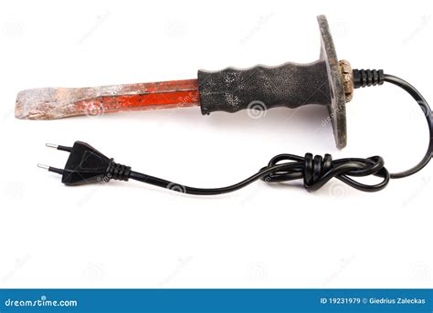 Electricaly Powered Chisel Stock Image Image Of Isolated 19231979