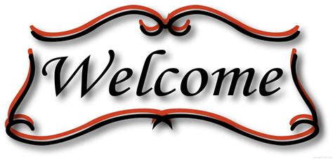Welcome Clip Art Free