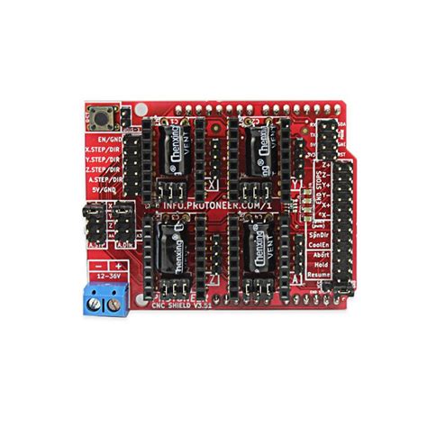 Elecrow Cnc Shield V351 For Arduino 3d Printer Development Board Micro