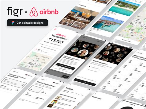 Airbnb Mobile Ui Recreated By Figr Design On Dribbble