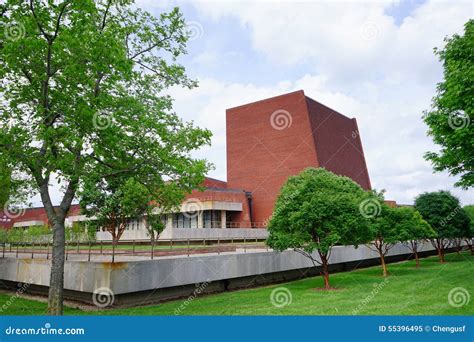 UIUC Campus Building Stock Image Image Of Illinois Street